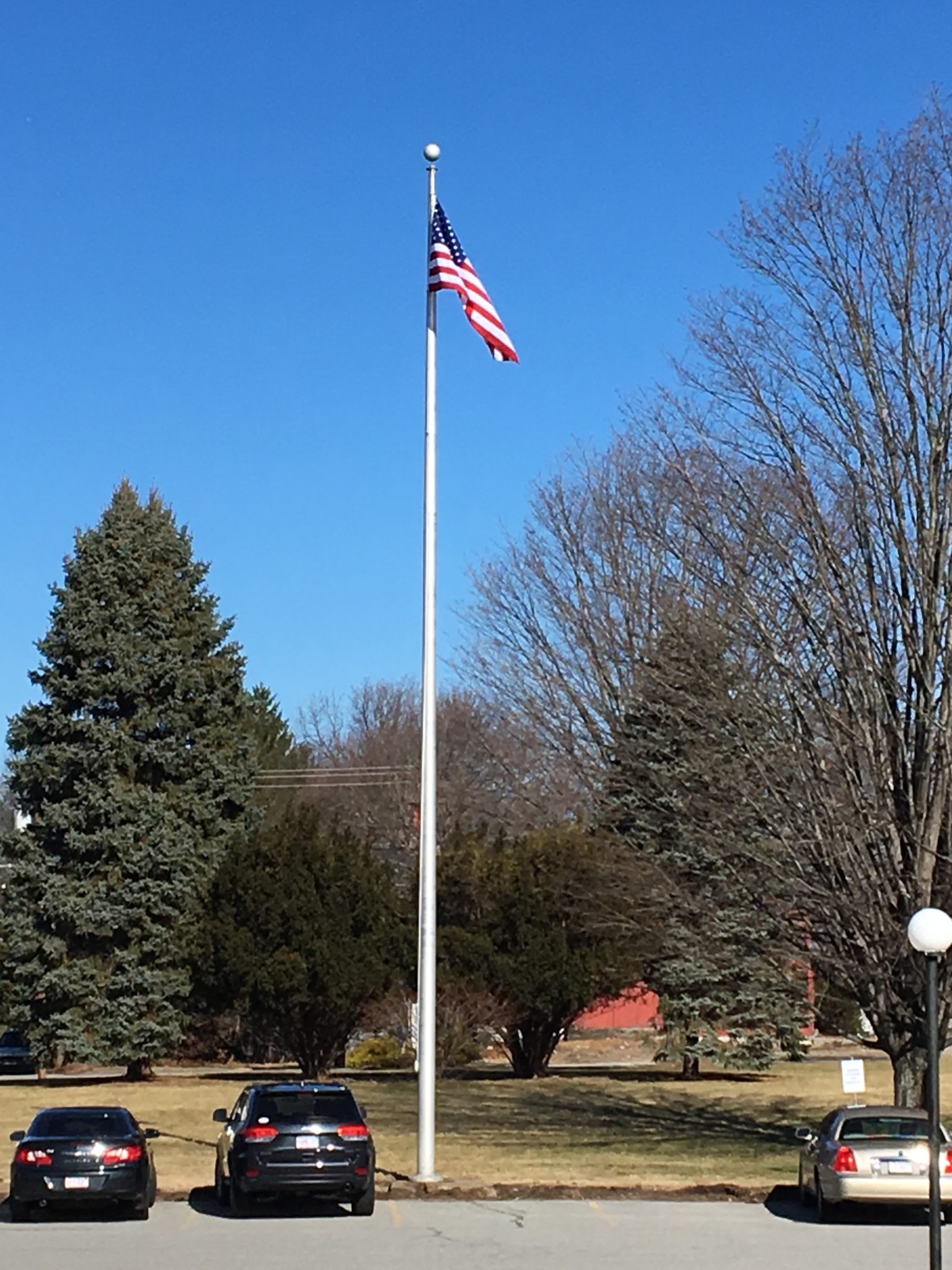 Dewing American Flag flies again! - Dewing Elementary Dewing American Flag flies again! - Dewing Elementary