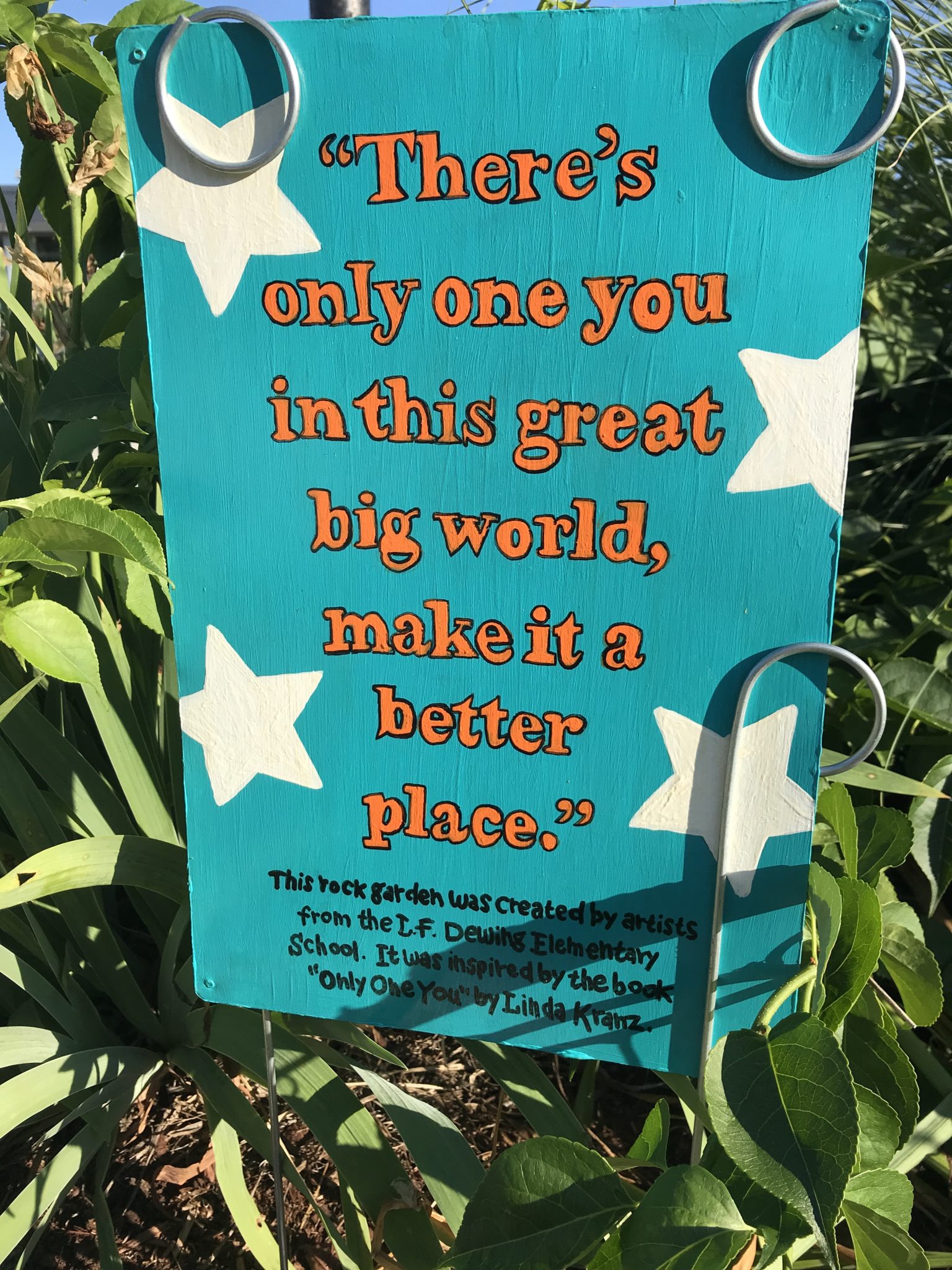 Dewing School Rock Garden is Unique - Dewing Elementary Dewing School Rock Garden is Unique - Dewing Elementary